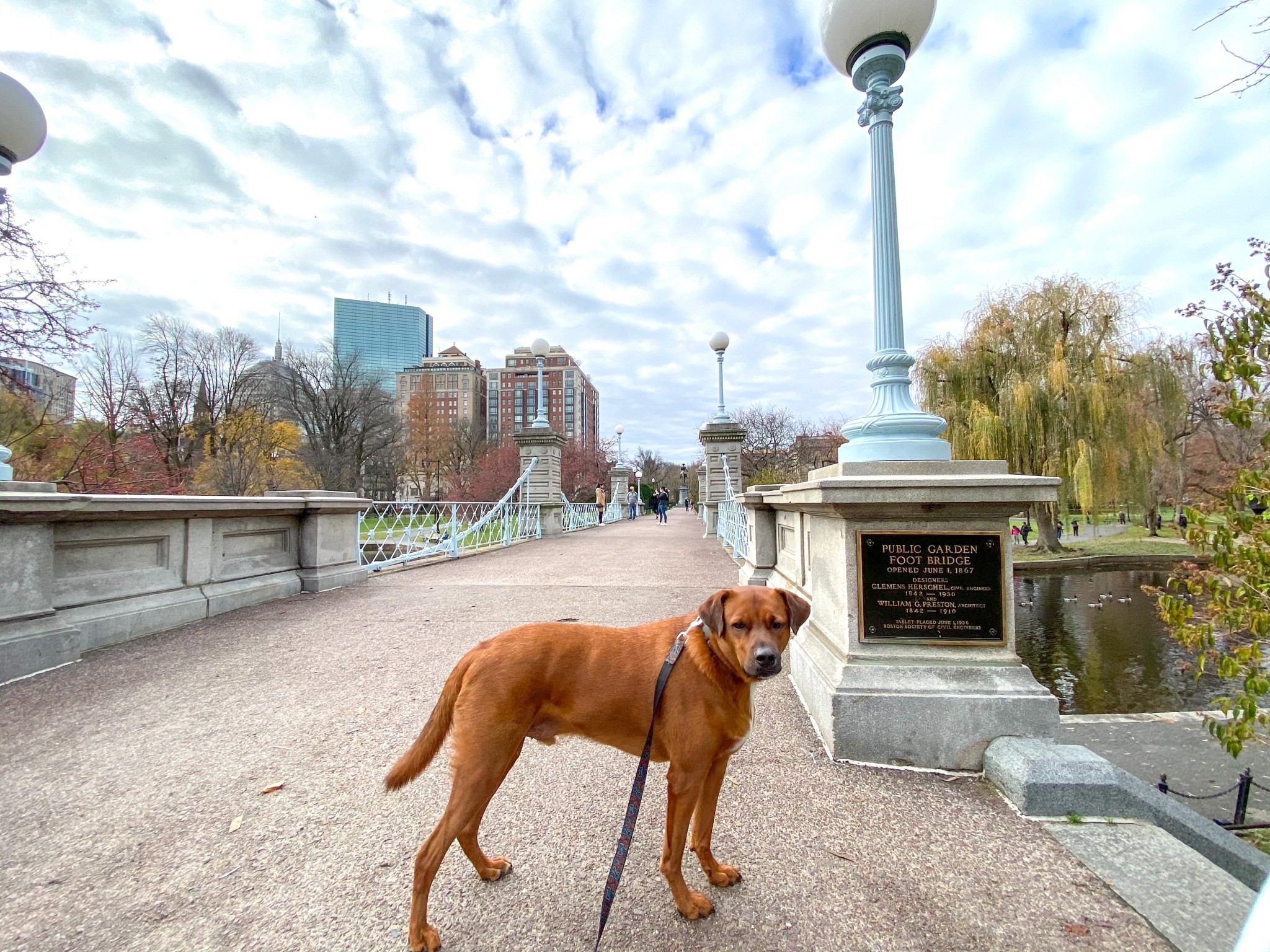 Boston Common Foot Bridge – Walkies Through History